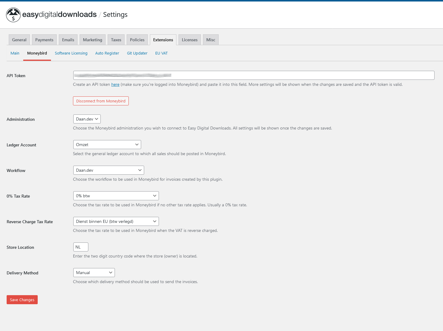Moneybird for Easy Digital Downloads – Daan.dev